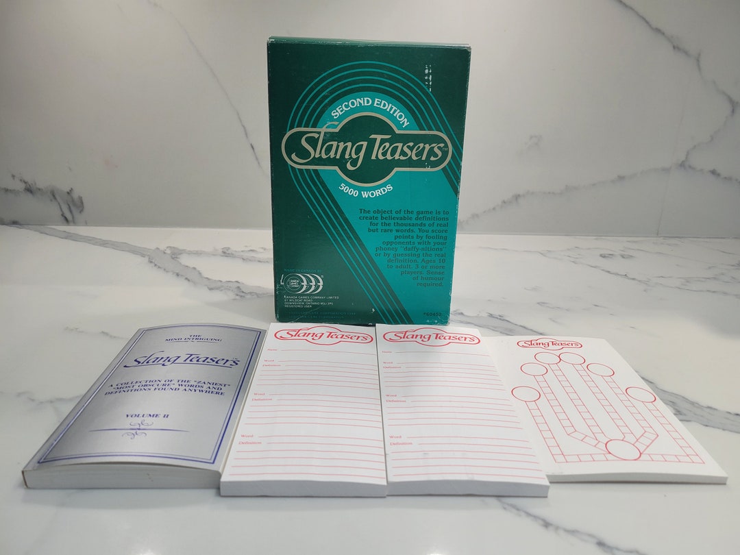 Vintage Slang Teasers Second Edition - Etsy