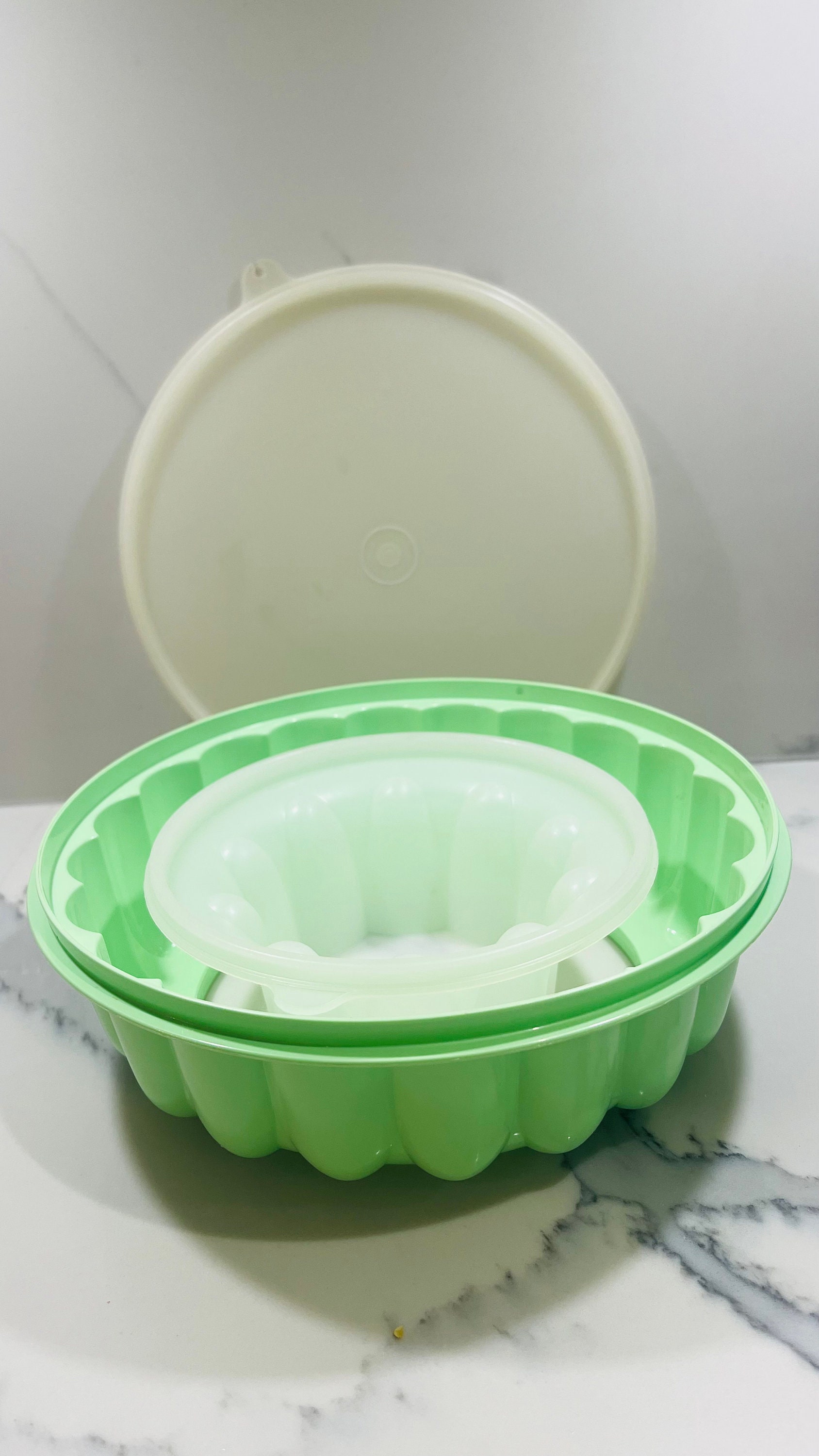 Vintage Tupperware Jello Mold - Etsy