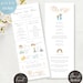 Baby Boy Baptism Program Template, Unique Catholic Baptism Ceremony ...