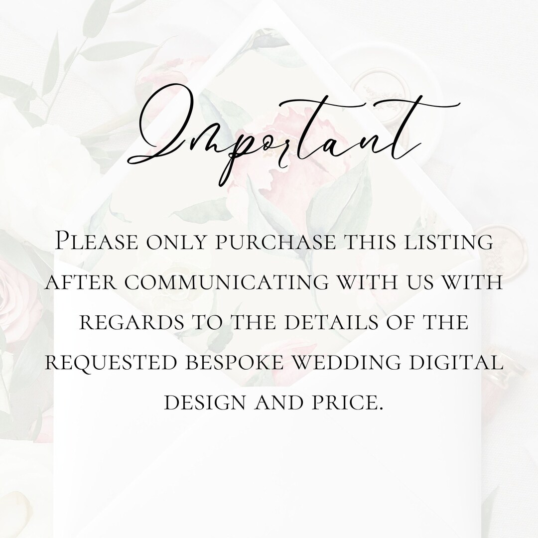 Bespoke Wedding Printable, Custom Wedding Day Reception Timeline Order ...