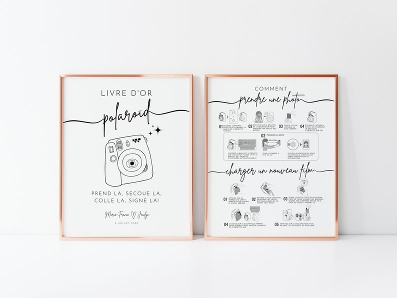 French Instax Mini 12 Polaroid Instruction, How to Take a Photo ...