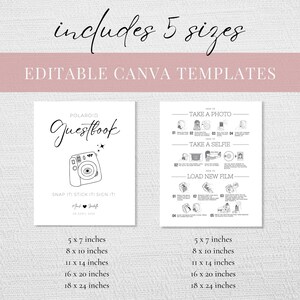 Instax Mini 11 Editable Polaroid Instruction, Instax Instructions ...