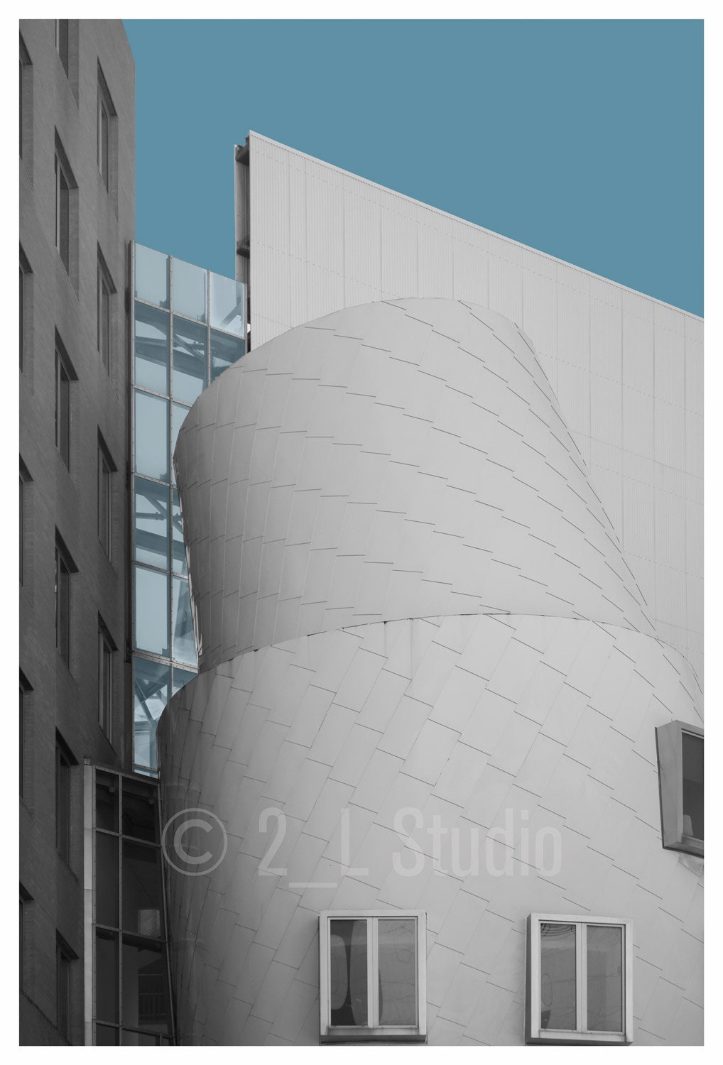 Strata Center MIT #2 Boston Mass, Travel Photography, B/W Boston Poster ...