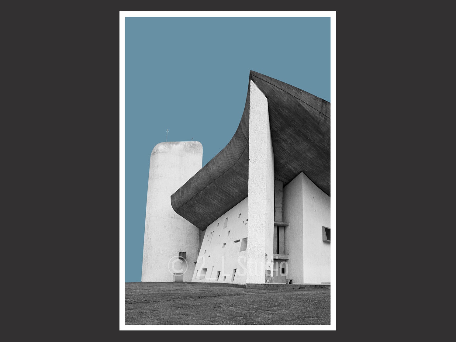 Notre-dame Du Haut Chapel #1, Ronchamp France, Travel Photography ...