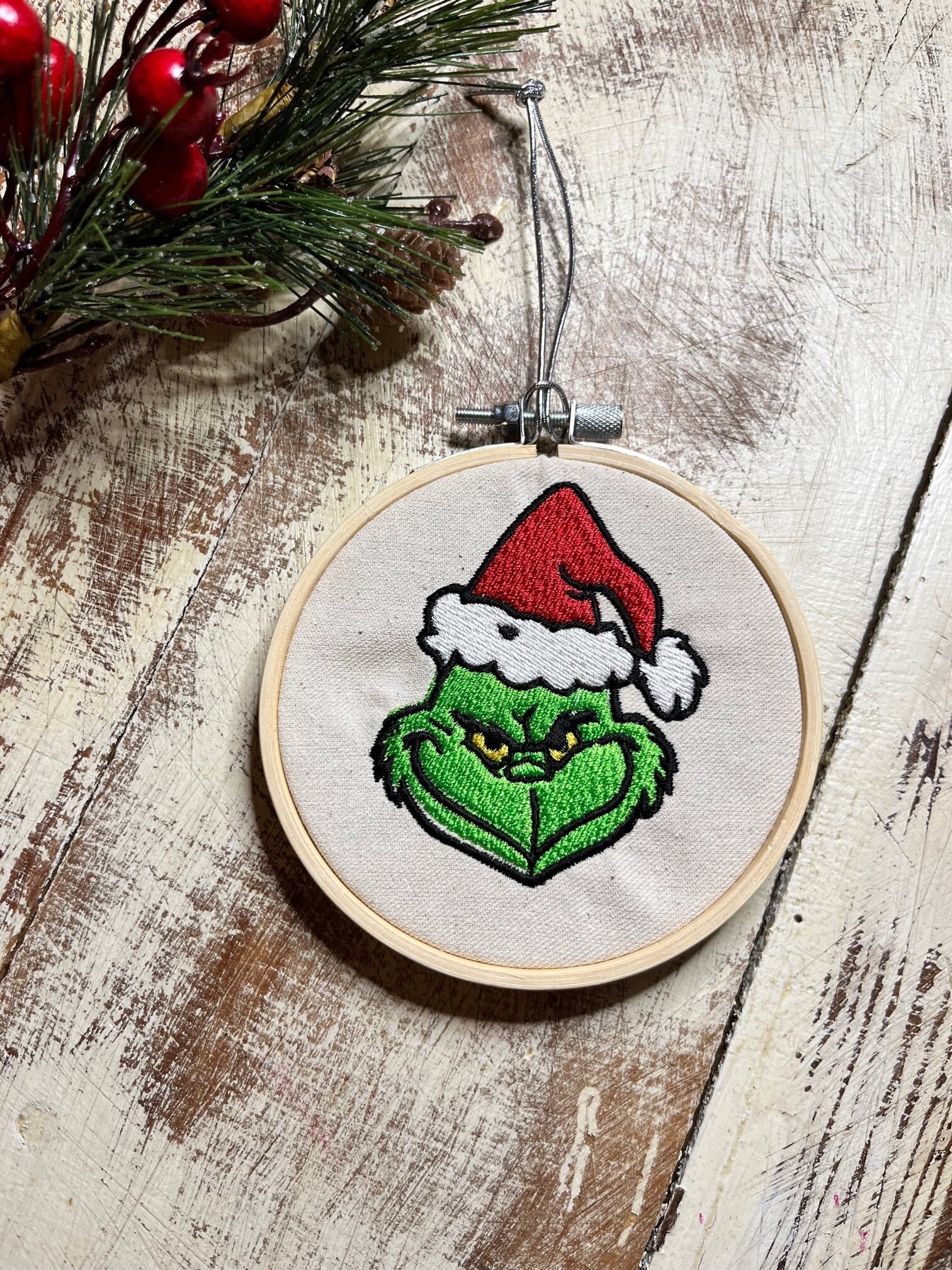Dr. Seuss the Grinch Personalized Embroidered Christmas - Etsy