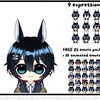 Vtuber Asset | Live2d Skinny Cat Tail | Rigged Vtuber Tail - Etsy