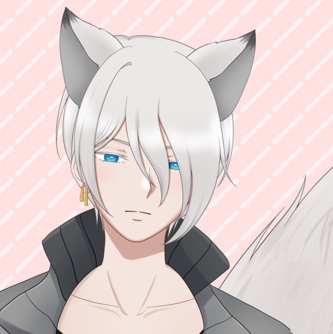 Male Fox Live2d Vtuber Model - Etsy