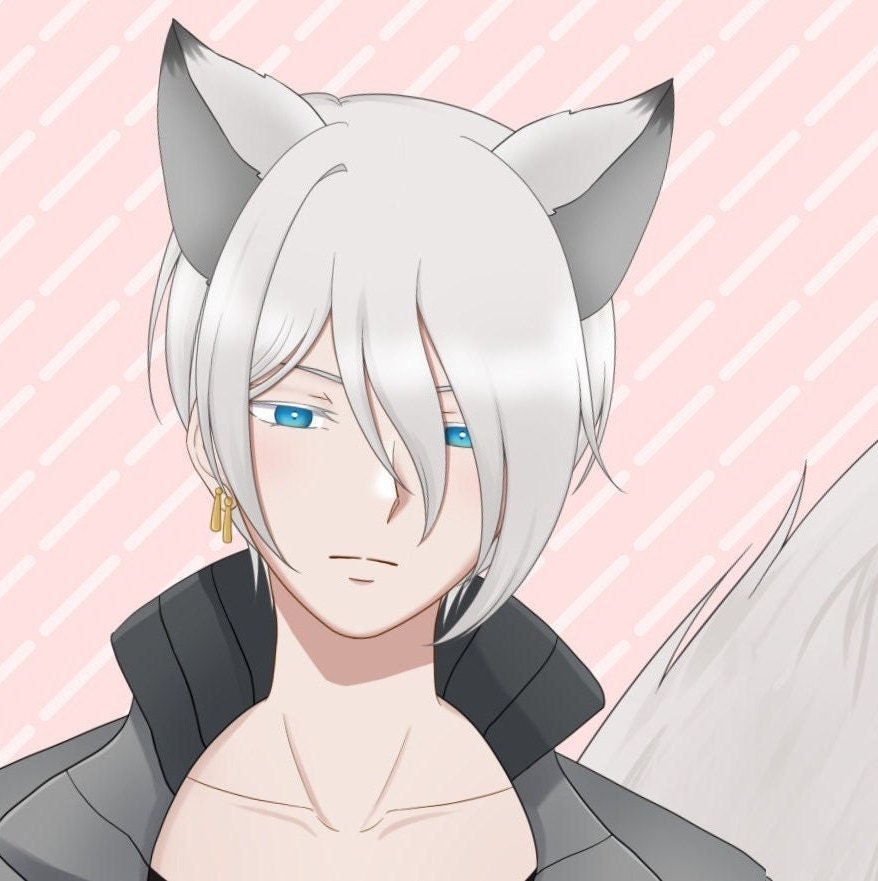 Male Fox Live2d Vtuber Model - Etsy Canada