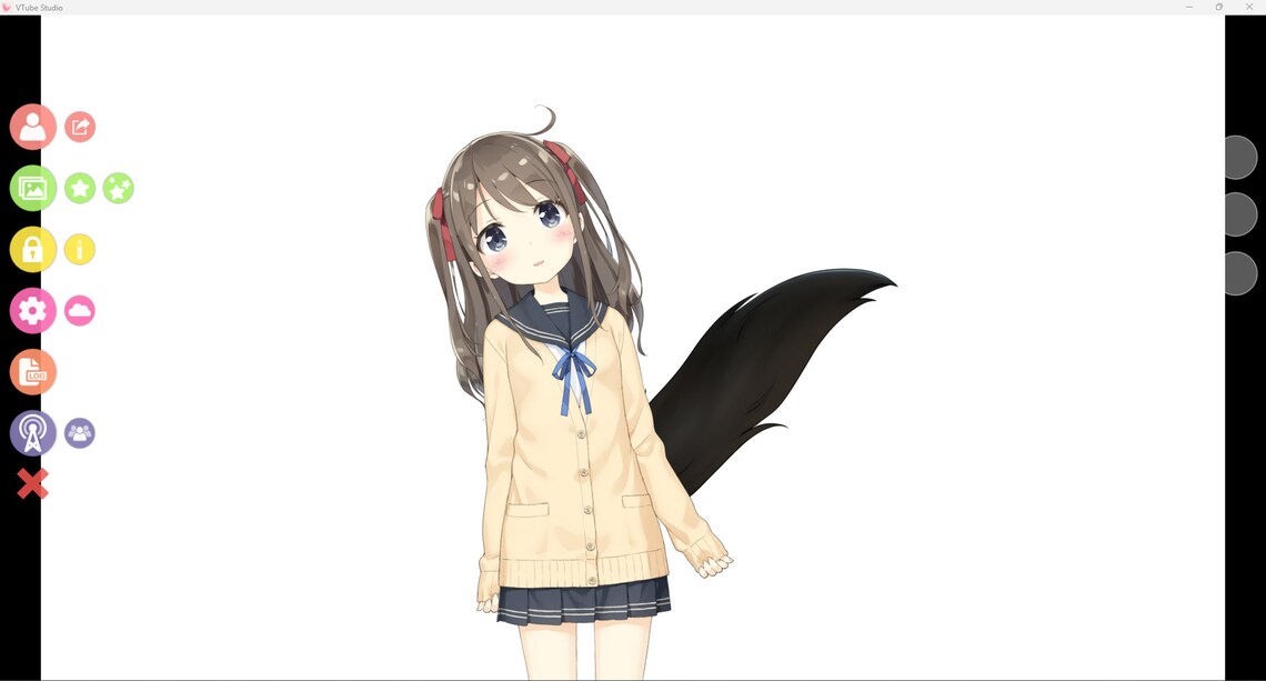 Vtuber Asset Live2d Fluffy Tail Rigged Vtuber Tail Etsy