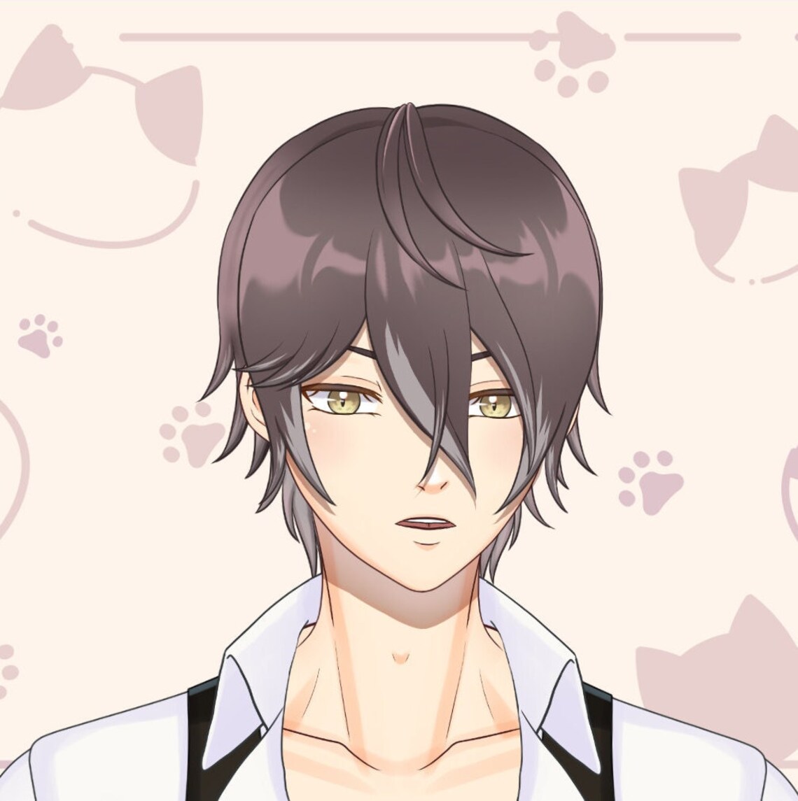 Male Wolf Live2d Vtuber Model - Etsy