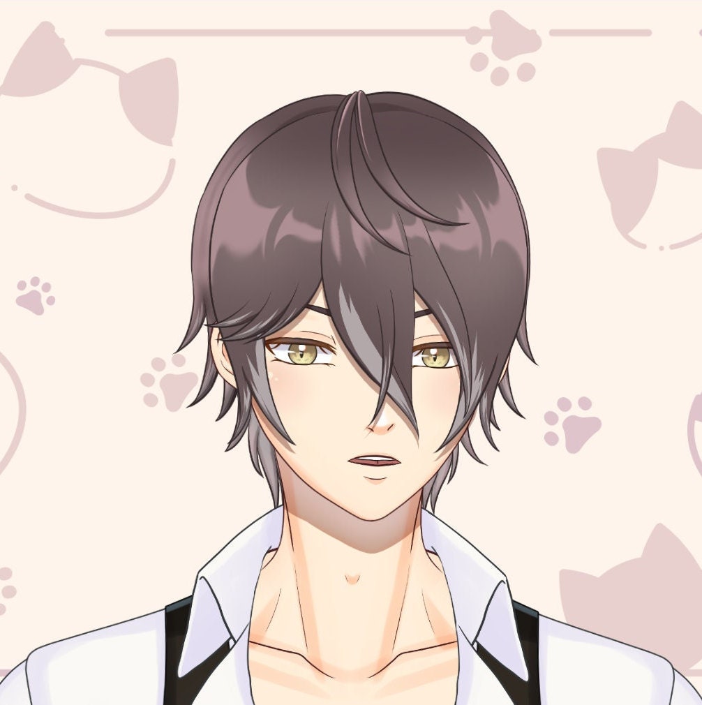 Male Wolf Live2d Vtuber Model - Etsy