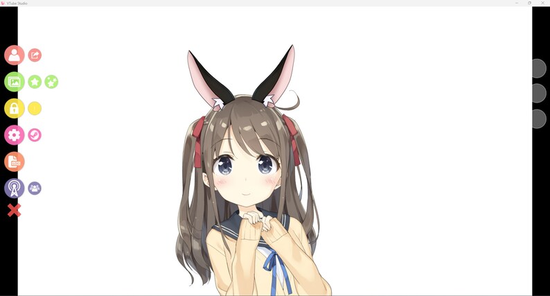 Vtuber Asset | Live2d Rabbit Ears | Rigged Vtuber Ears - Etsy