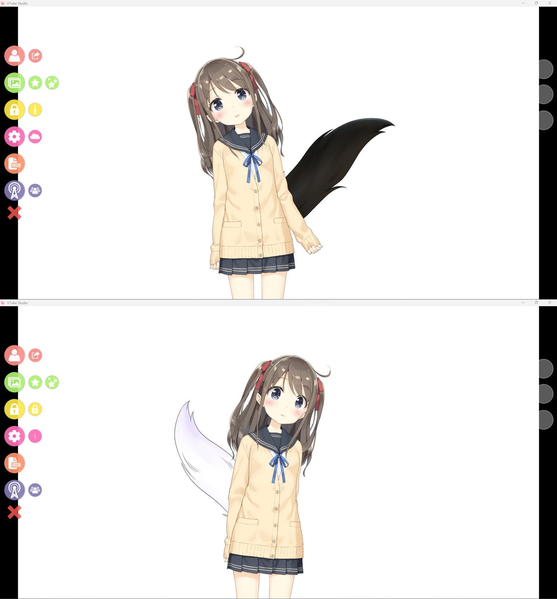 Vtuber Asset Live2d Ear & Tail Pack Rigged Vtuber Ears and - Etsy Australia