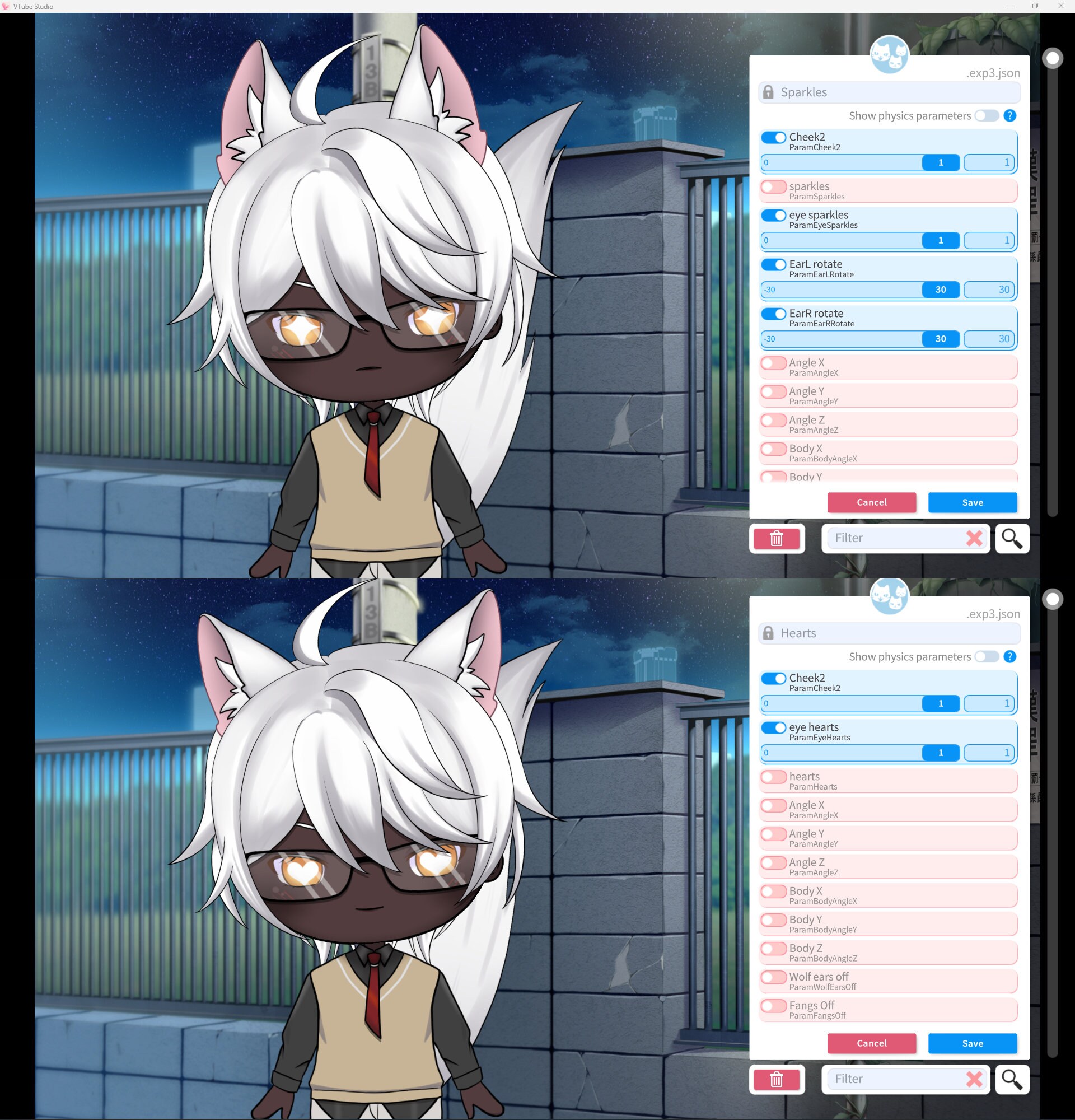 Live2d Chibi Wolf - Etsy