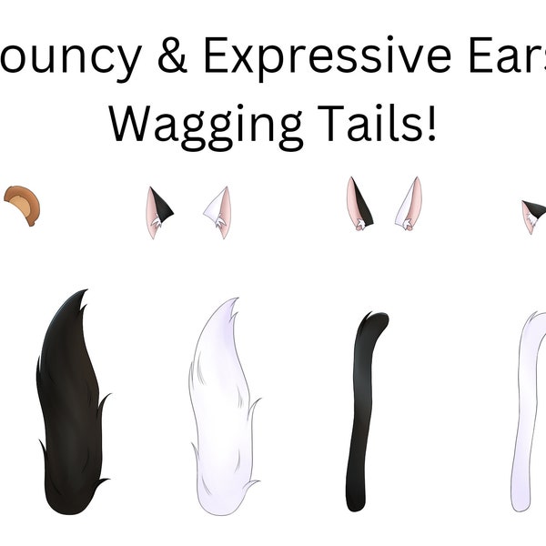 Cat Ears Vtuber Asset - Etsy
