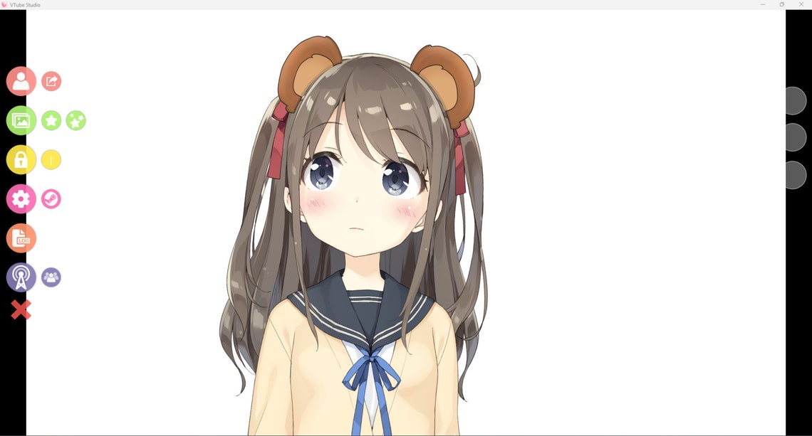 Vtuber Asset | Live2d Teddy Ears | Rigged Vtuber Ears - Etsy