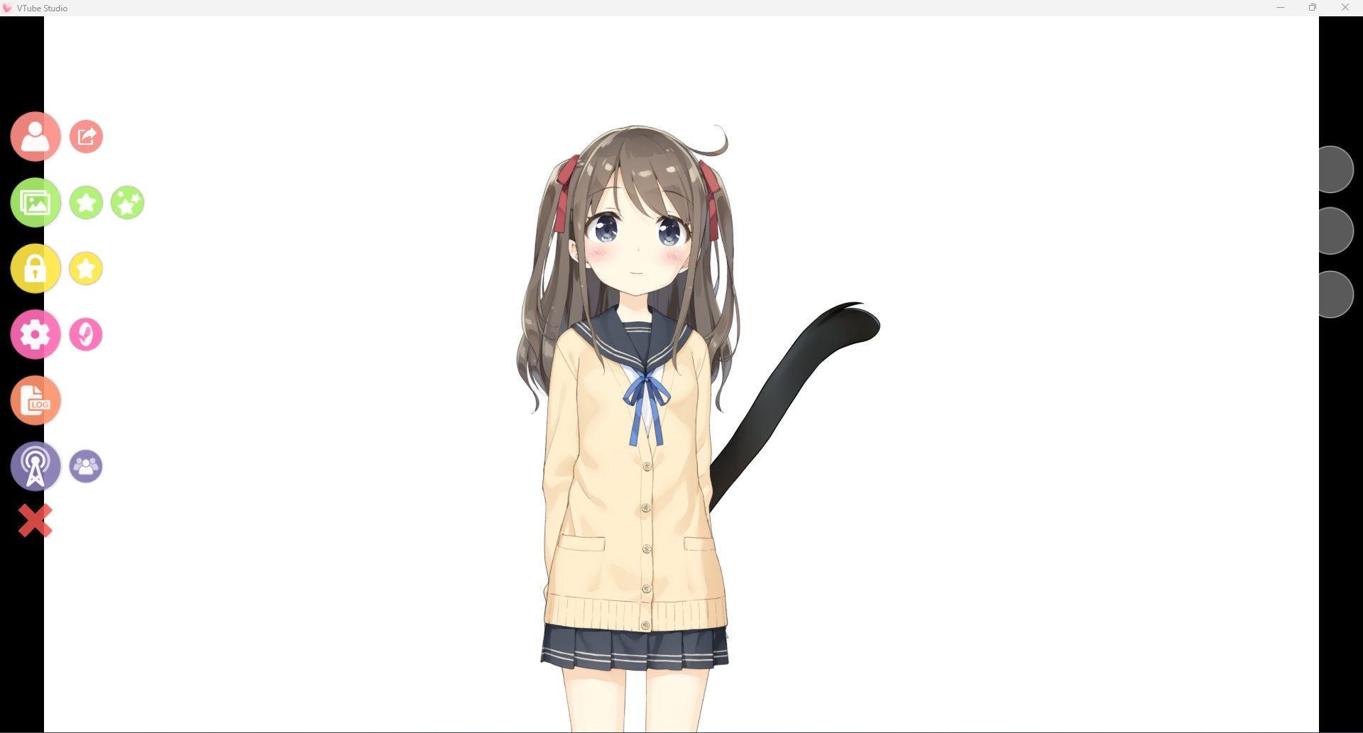 Vtuber Asset | Live2d Skinny Cat Tail | Rigged Vtuber Tail - Etsy