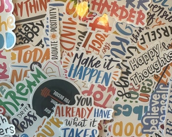 Cute Kid Quote Collection Sticker 28 Pack / Cute Girl Boy - Etsy