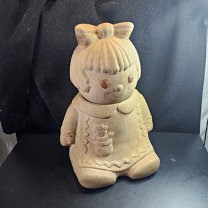 Rare Metlox Poppytrail Gingerbread Girl Cookie Jar | Vintage Cookie Jar ...