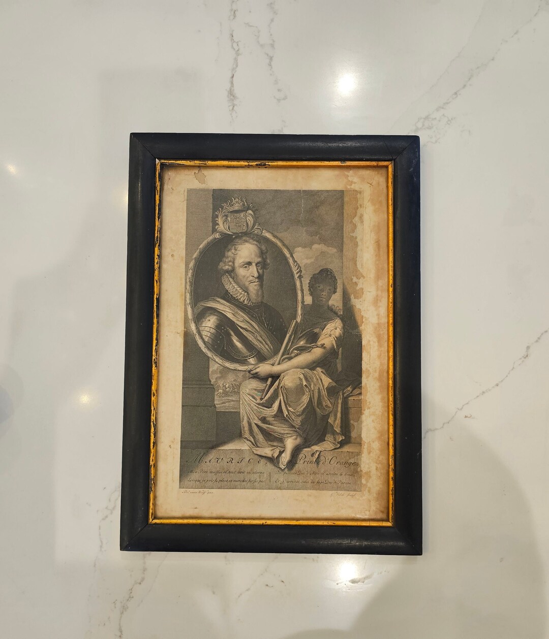 RARE ANTIQUE | Maurice Prince of Orange / Nassau | Engraving 1618 | Van ...