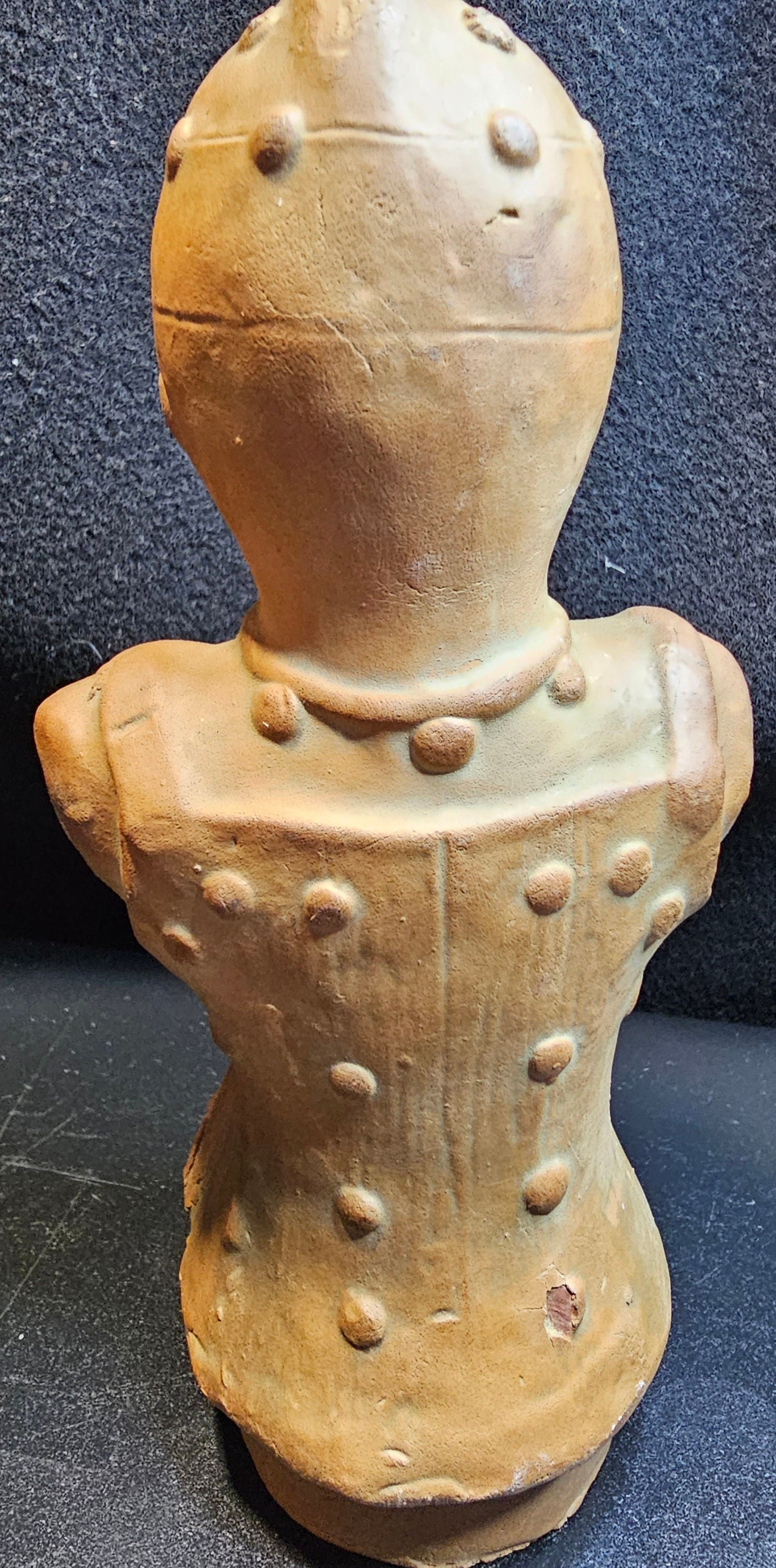 Vintage Haniwa Warrior Terracotta Soldier Folklore Clay Figure Handmade ...