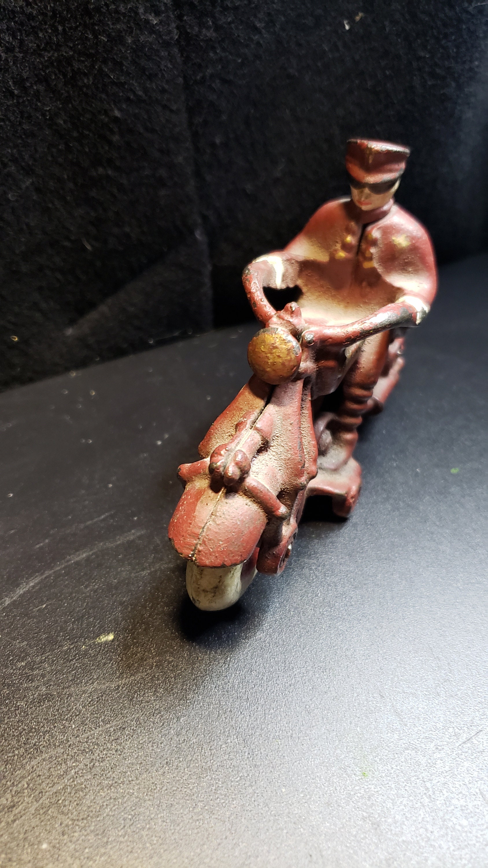1930's Champion Cast Iron Motorcycle Cop Policeman - Etsy