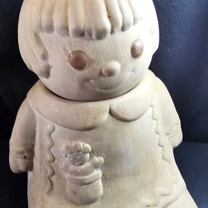 Rare Metlox Poppytrail Gingerbread Girl Cookie Jar | Vintage Cookie Jar ...