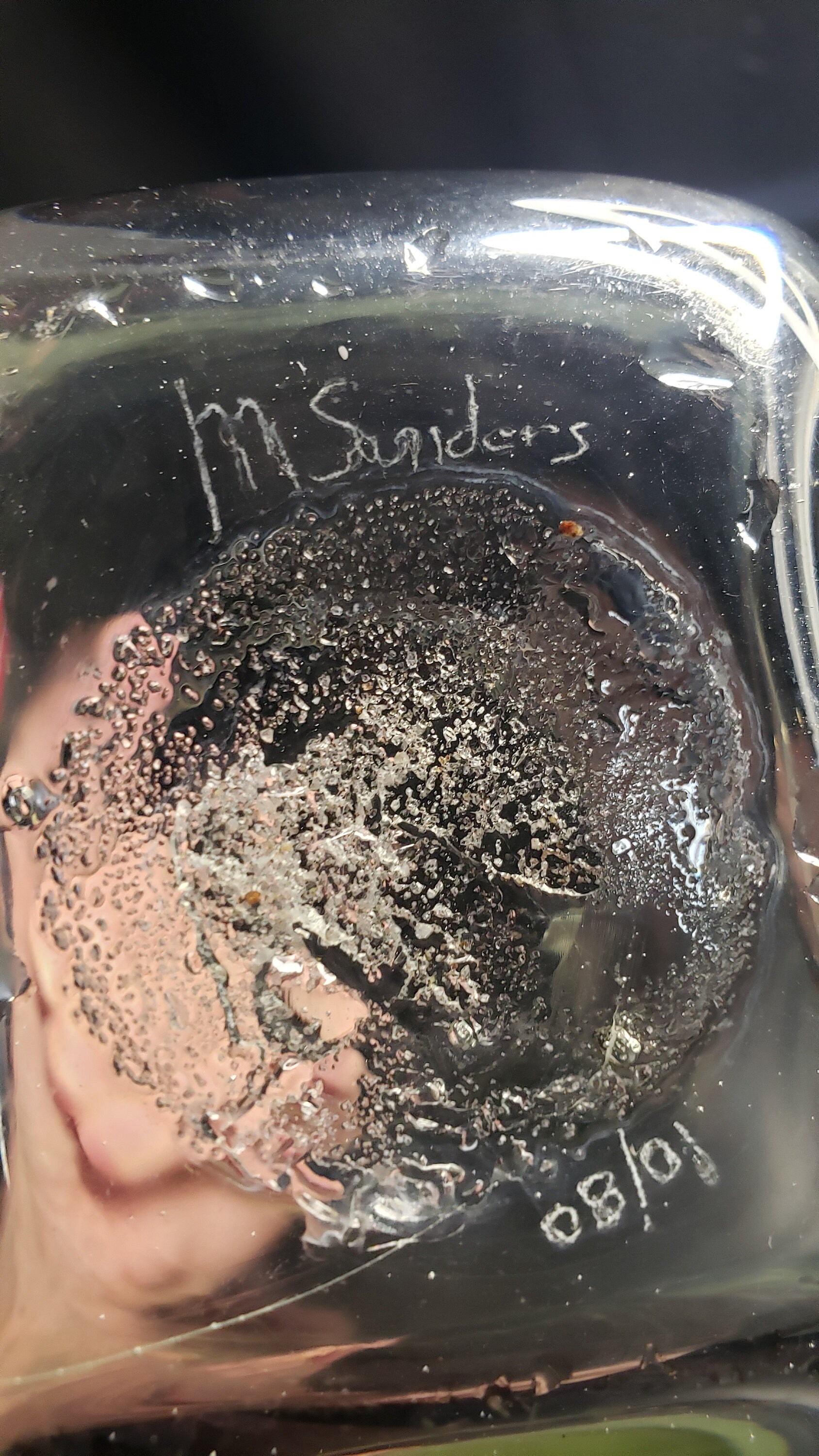 Signed Original Art Glass Vase: Mark Sanders Unique Collectible Studio ...