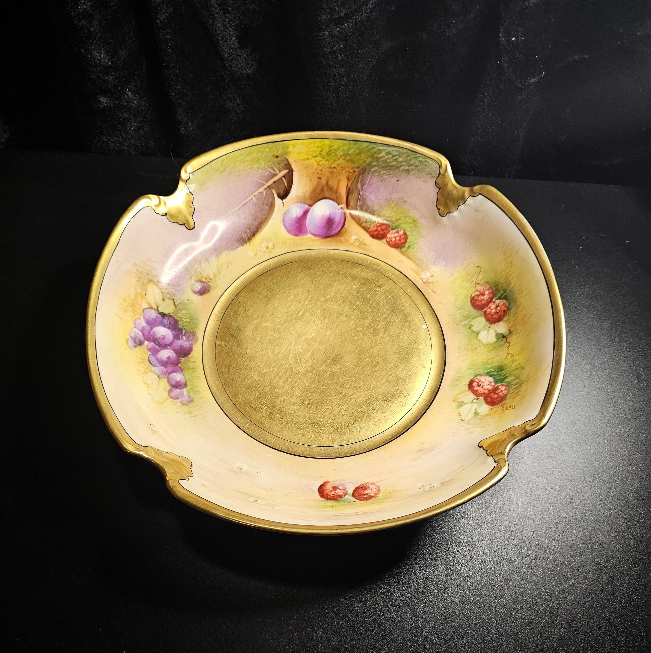 Antique Pickard Deserted Garden Pattern 1912-1918 Gold - Etsy