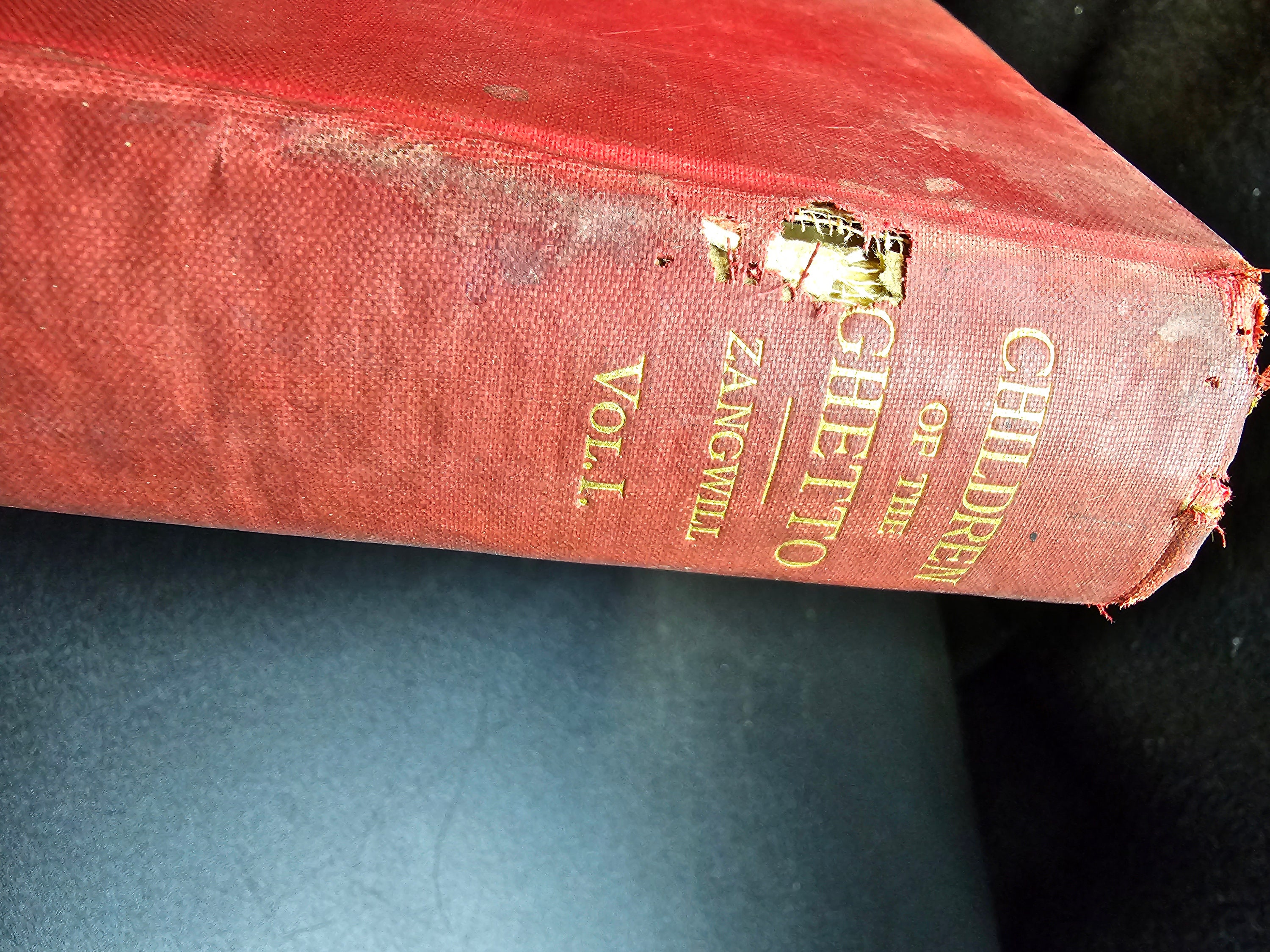 1892 Antique Book Children of the Ghetto by Zangwell - Etsy