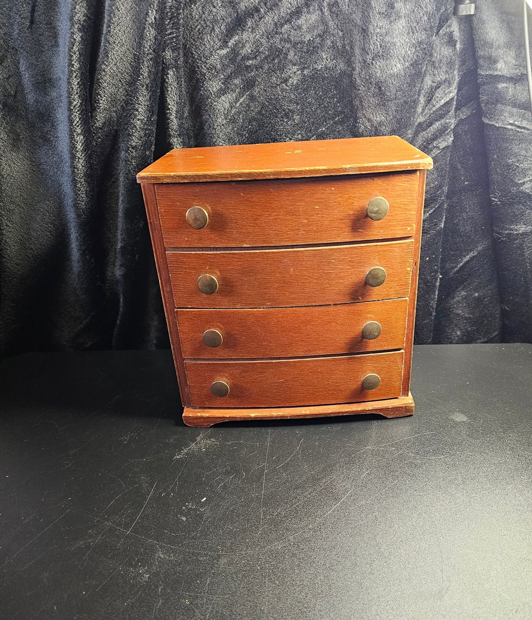 Vintage Handmade Chest of Drawers Doll House | 4 Drawers | 6:1 Scale ...