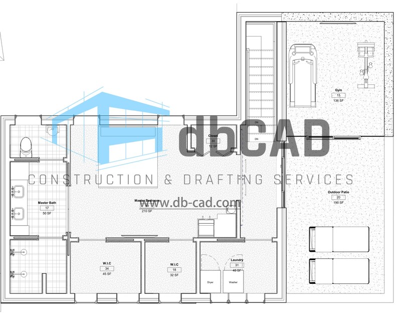 003 - Hillside 2-story With Basement House Plan - Etsy