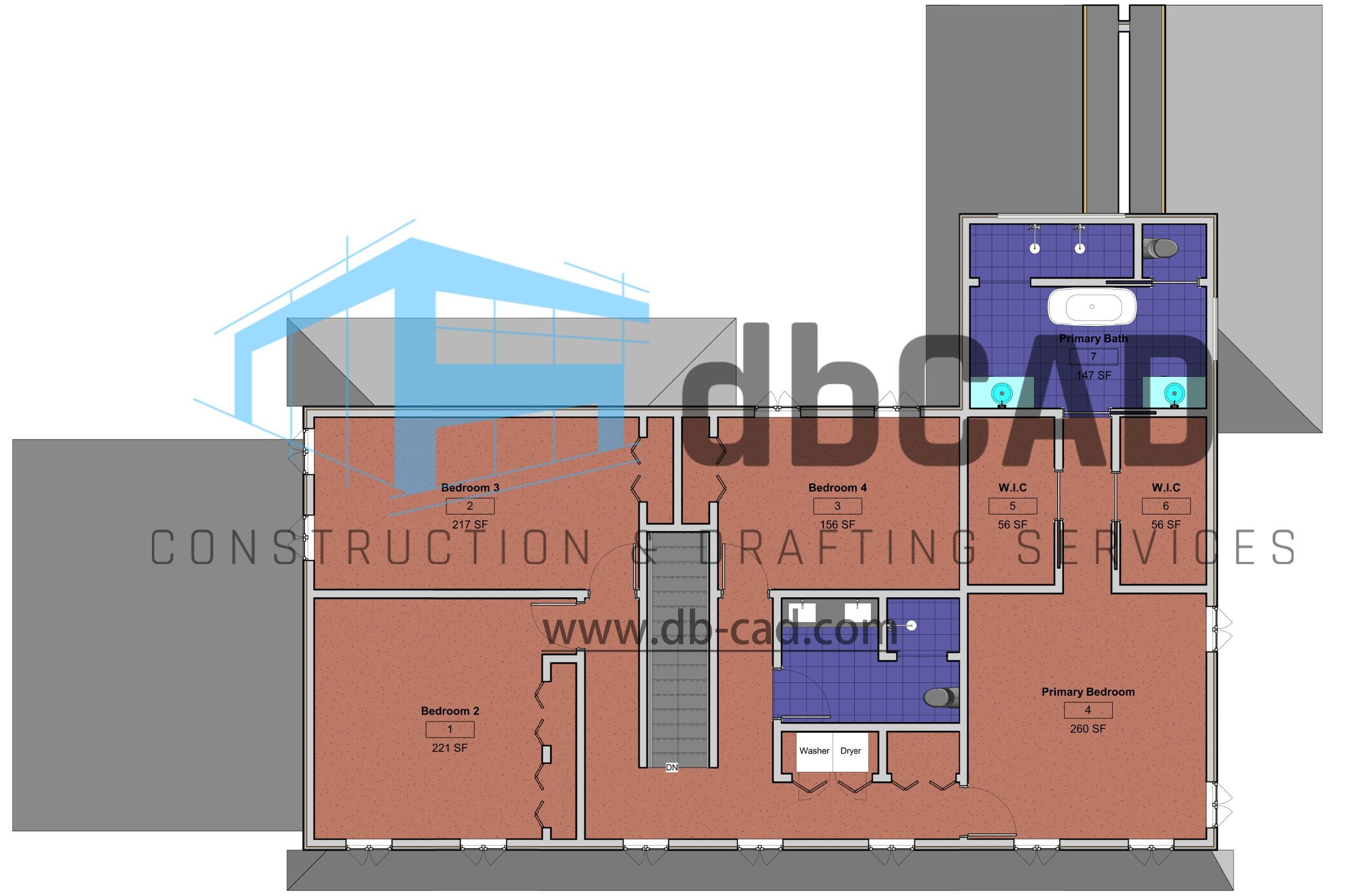 007 - Farmhouse Style House Plan - Etsy