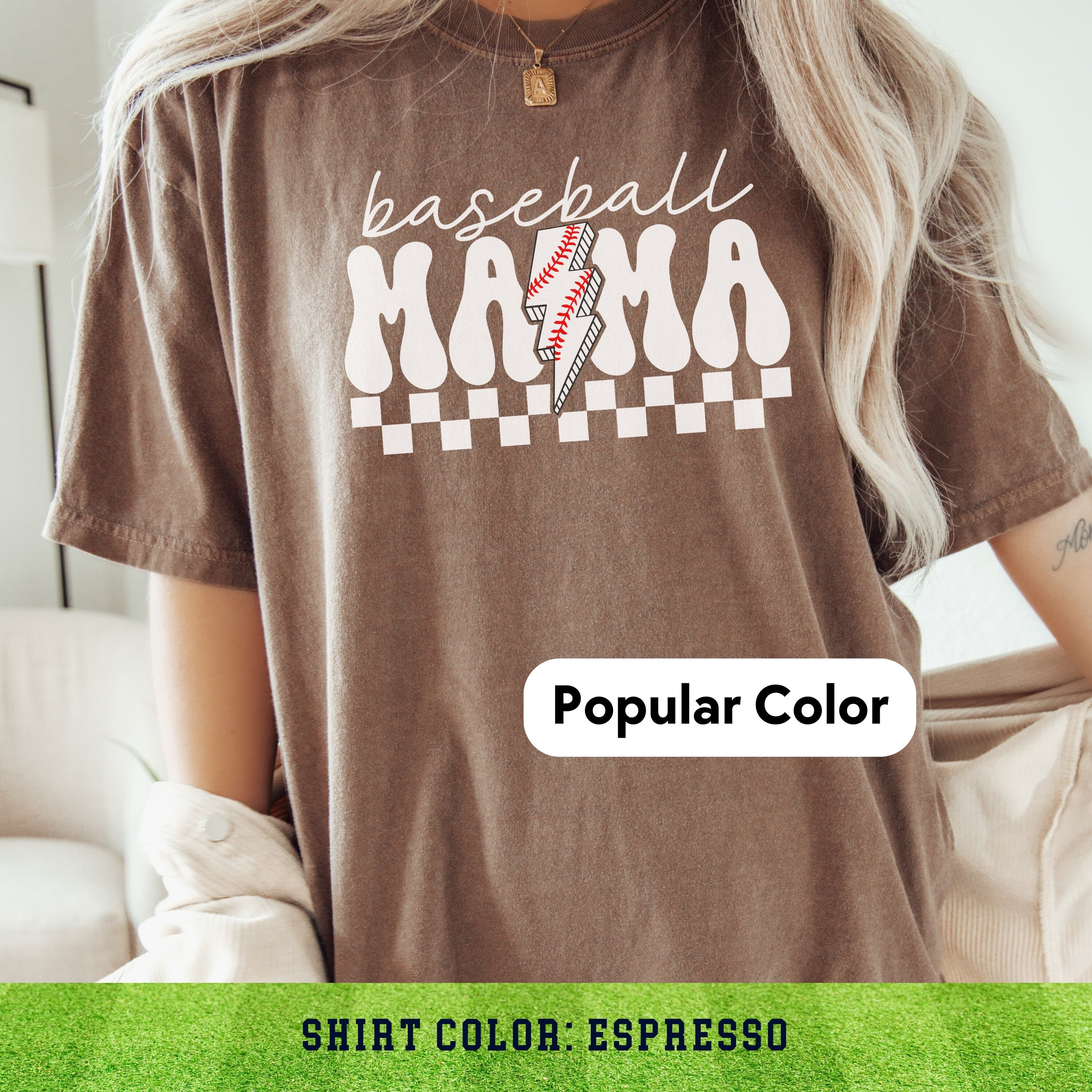 Trendy Baseball Mama Shirt, Cute Sports Mom T Shirt, Game Day Shirt for ...