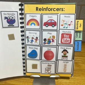 First, Then Transition Flip Book - Visual Schedule - Editable - Token ...