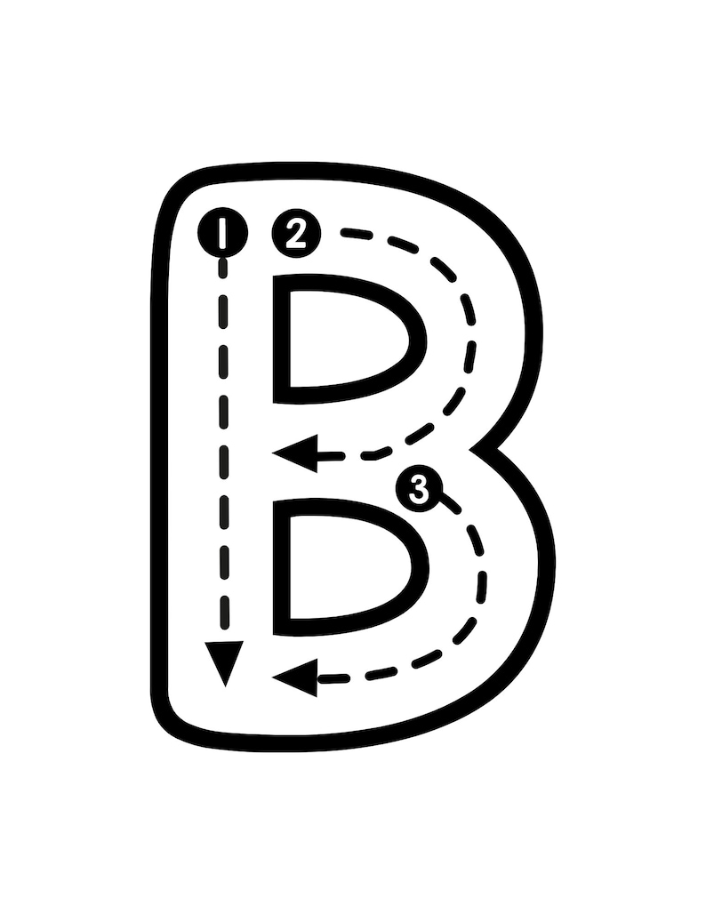 Let's Trace- ABC Uppercase Edition, Printable Tracing Worksheets ...