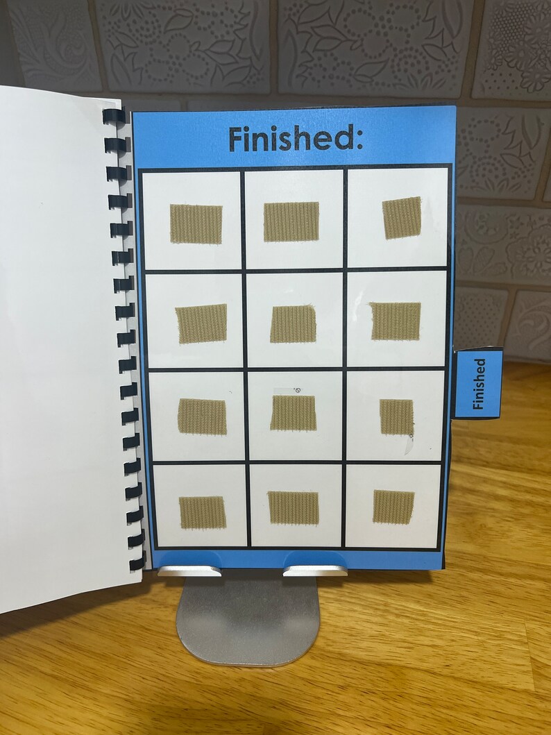 First, Then Transition Flip Book - Visual Schedule - Editable - Token ...