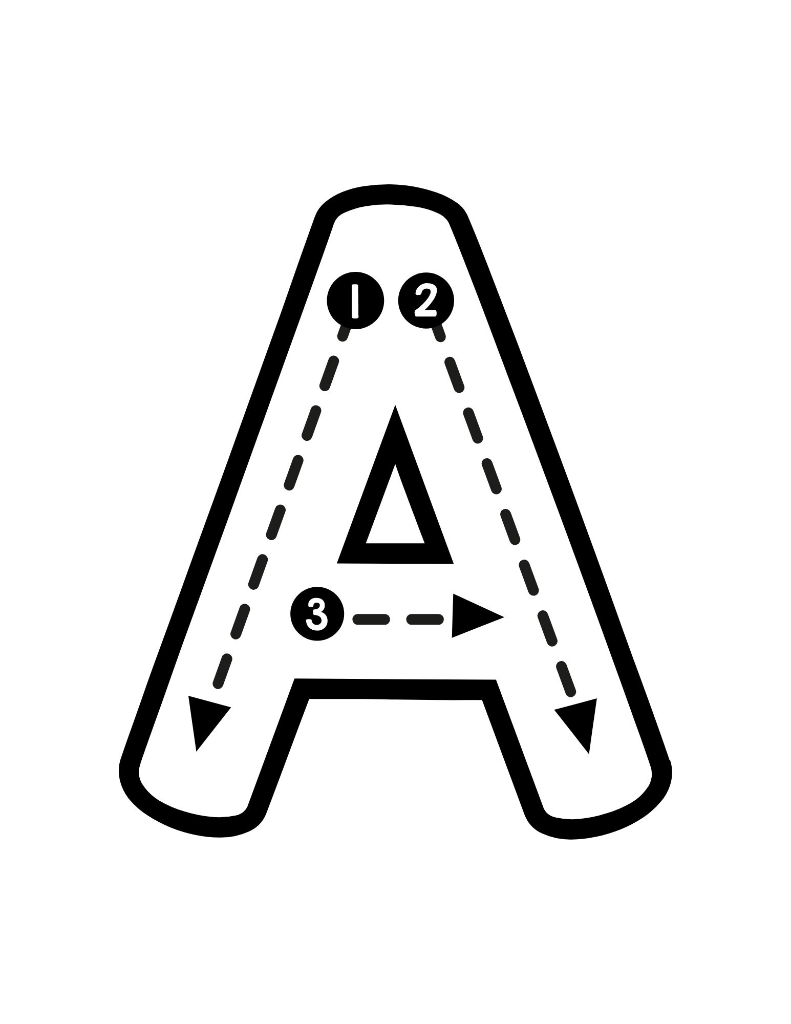 Uppercase ABC Tracing Worksheets – Preschool Printable (PDF) - Etsy