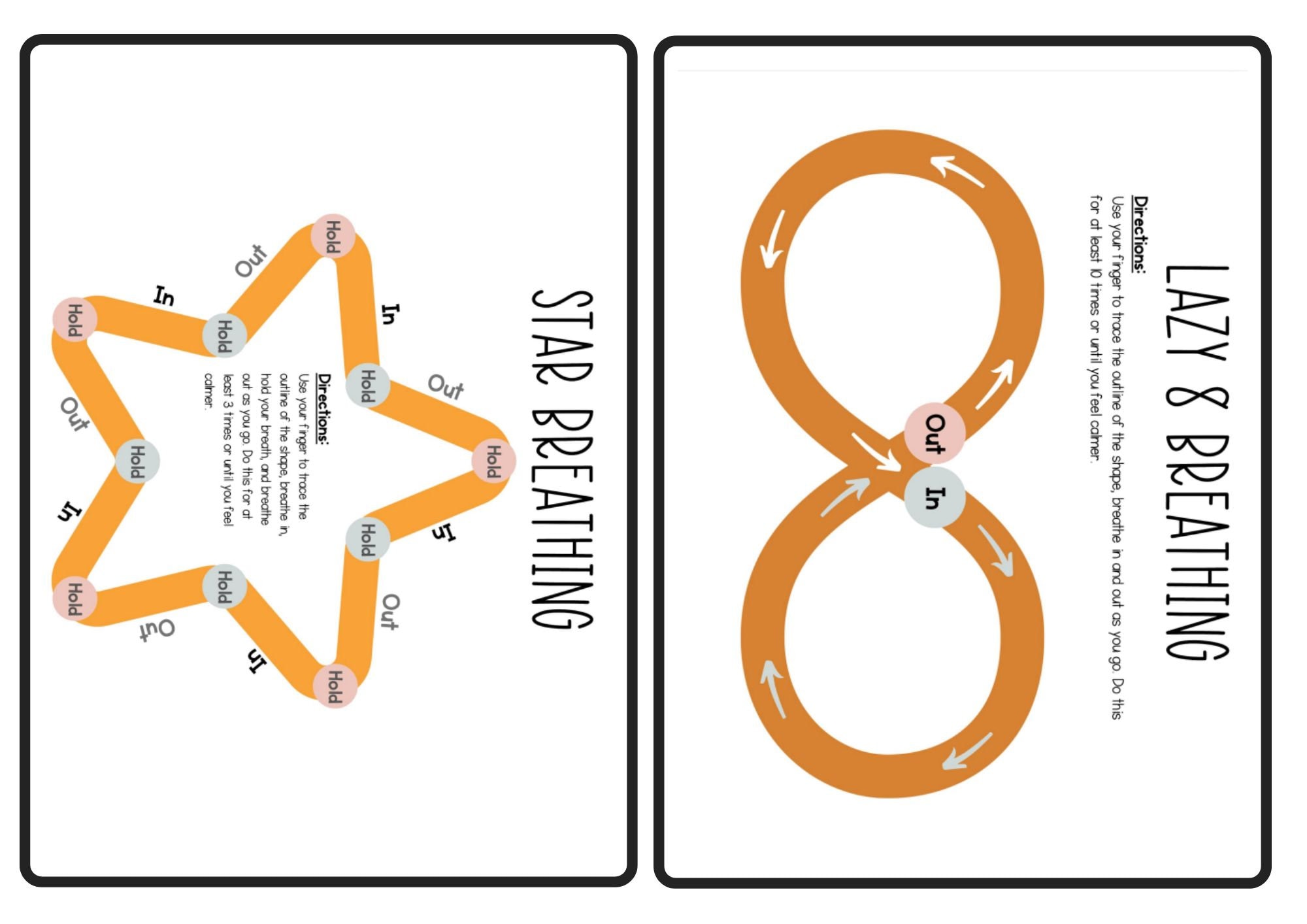 Breathing Exercise Cards | Mindfulness Tools for Kids (printable ...