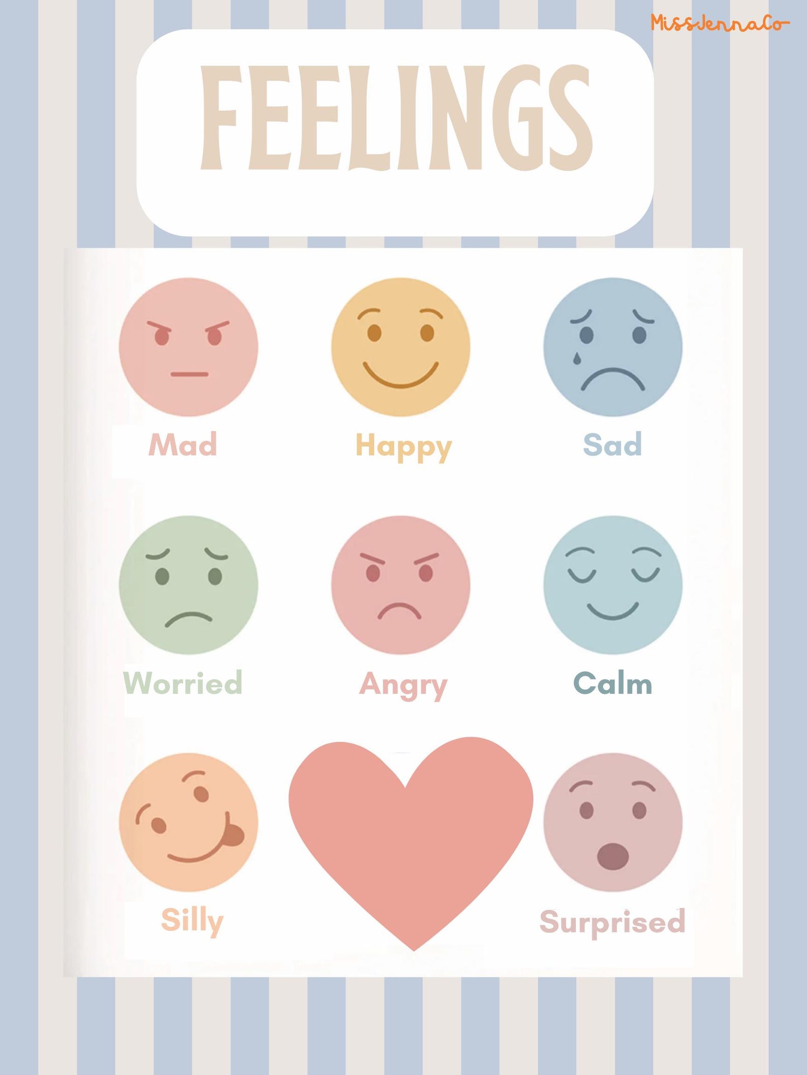Calm Corner Toolkit, SEL Visuals, Emotion Regulation (printable) - Etsy