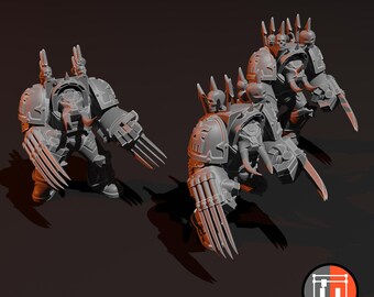 40k Chaos Terminators - Etsy