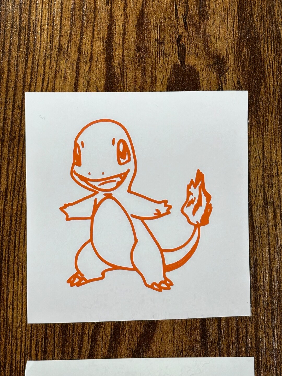 Charmander Vinyl Decal choose the Size, Choose the Color - Etsy