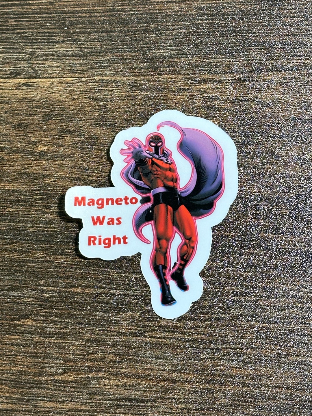 X-men Magneto Was Right Sticker - Etsy
