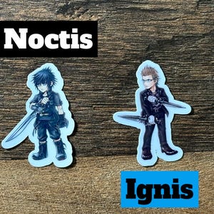 Chibi Cloud Sephiroth Aerith Tifa Yuna Noctis Squall and Many More ...