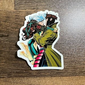 Rogue and Gambit Sticker - Etsy