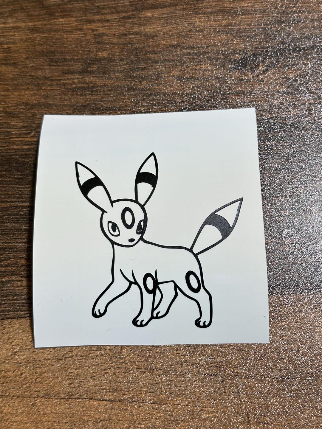 Umbreon Vinyl Decal (choose the Size, Choose the Color) - Etsy