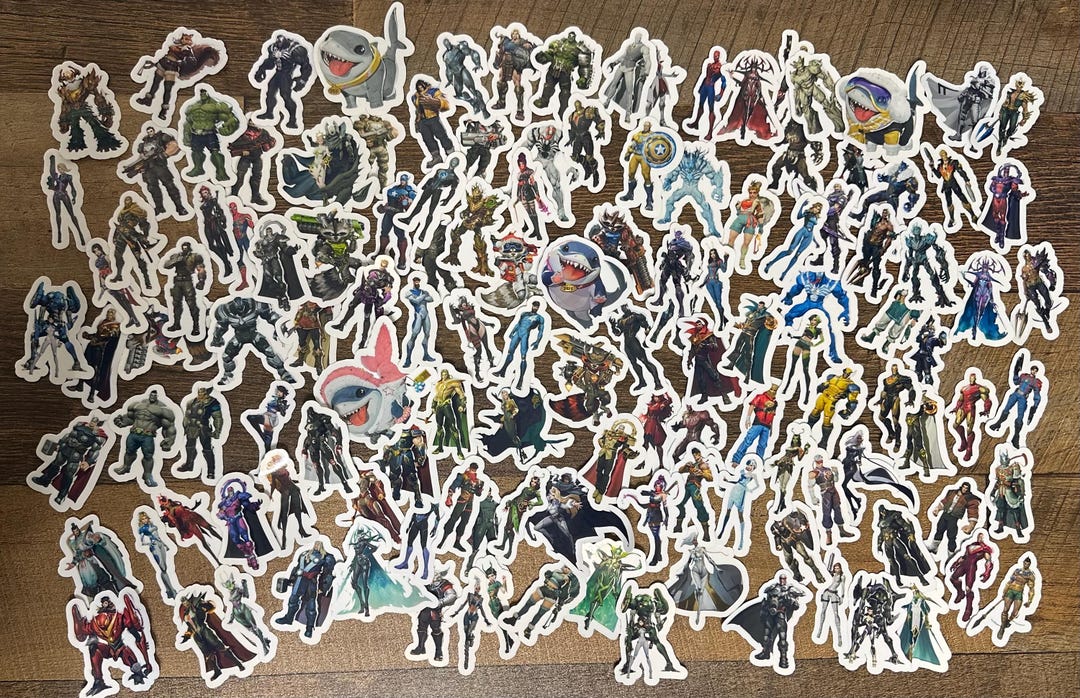 Rivals Vinyl Stickers With Alternate Skins Options choose Your ...