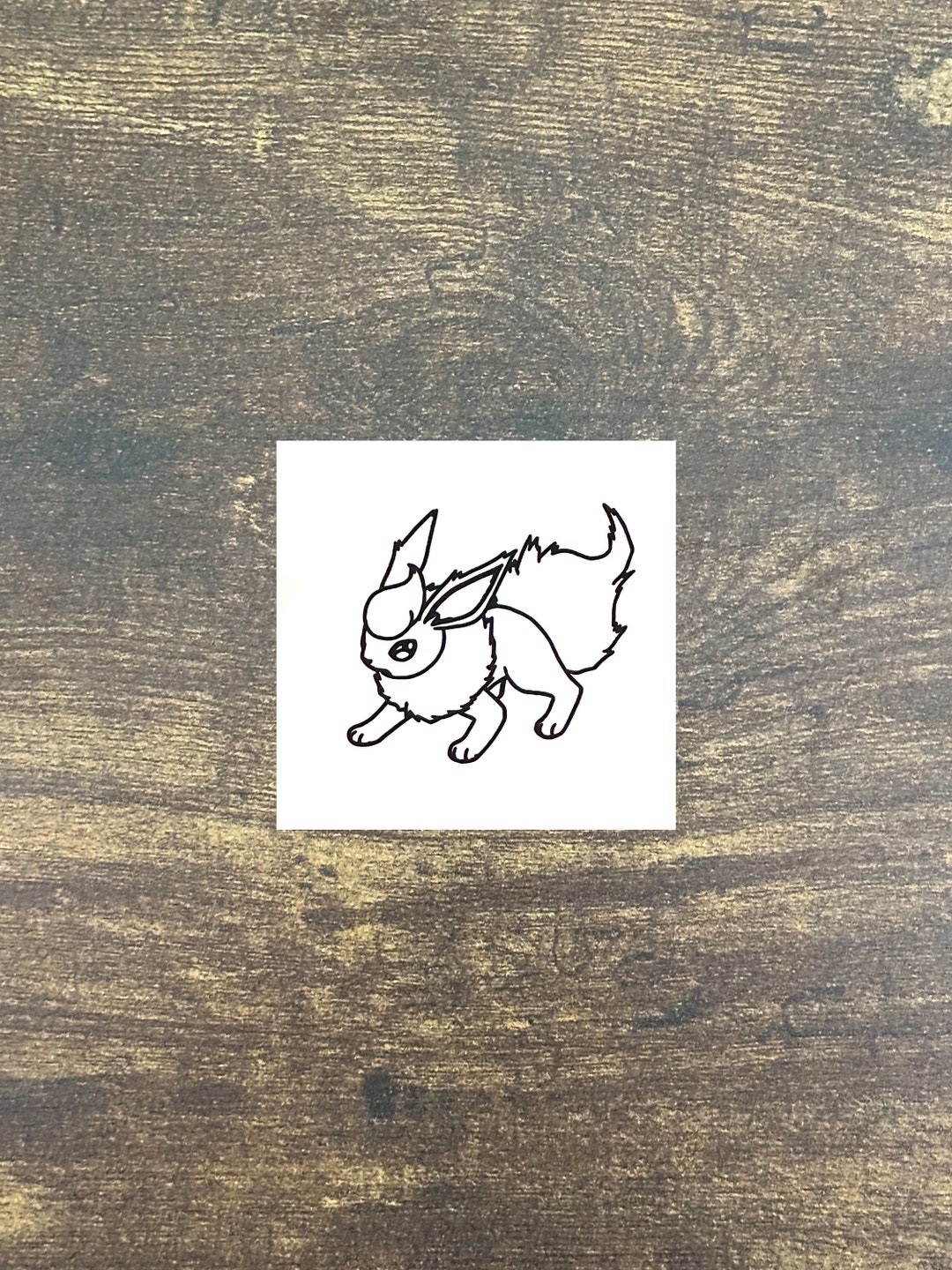 Flareon Vinyl Decal choose the Size, Choose the Color - Etsy