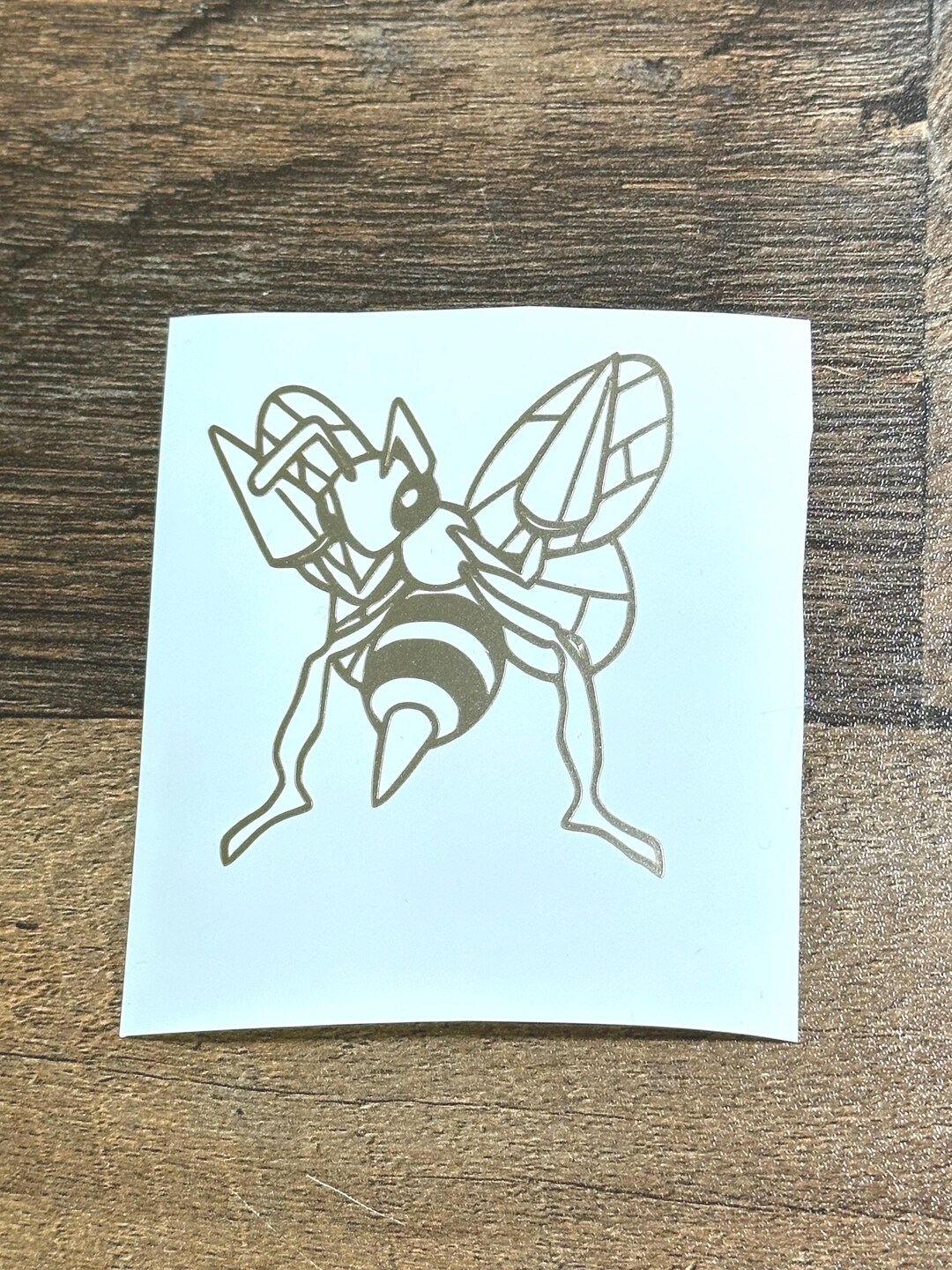 Beedrill Vinyl Decal (choose the Size, Choose the Color) - Etsy