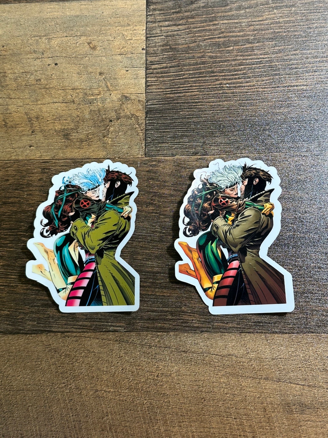 Rogue and Gambit Sticker - Etsy